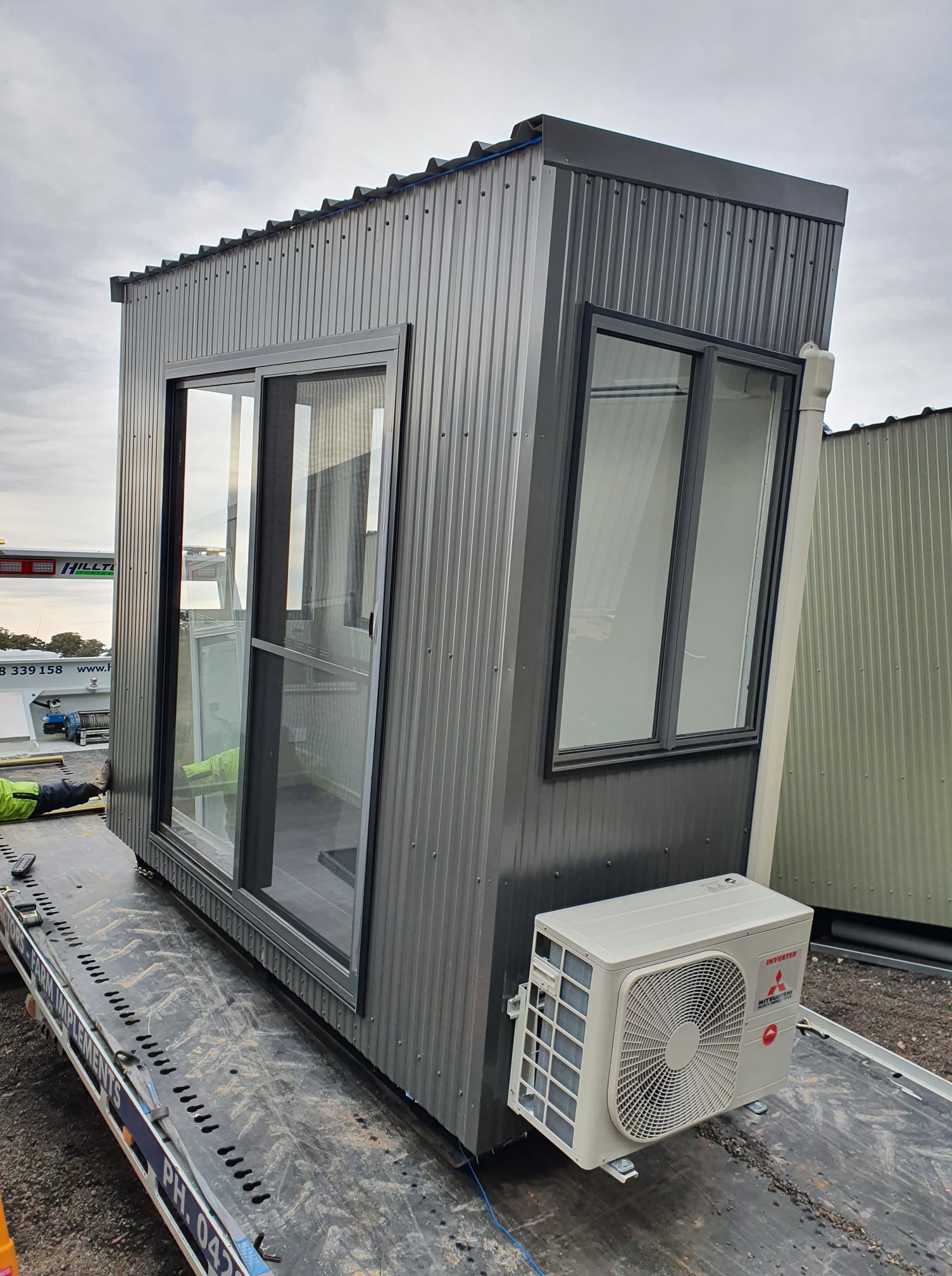 Custom Portable Building for Firewood Solutions | Out-Back Portable ...